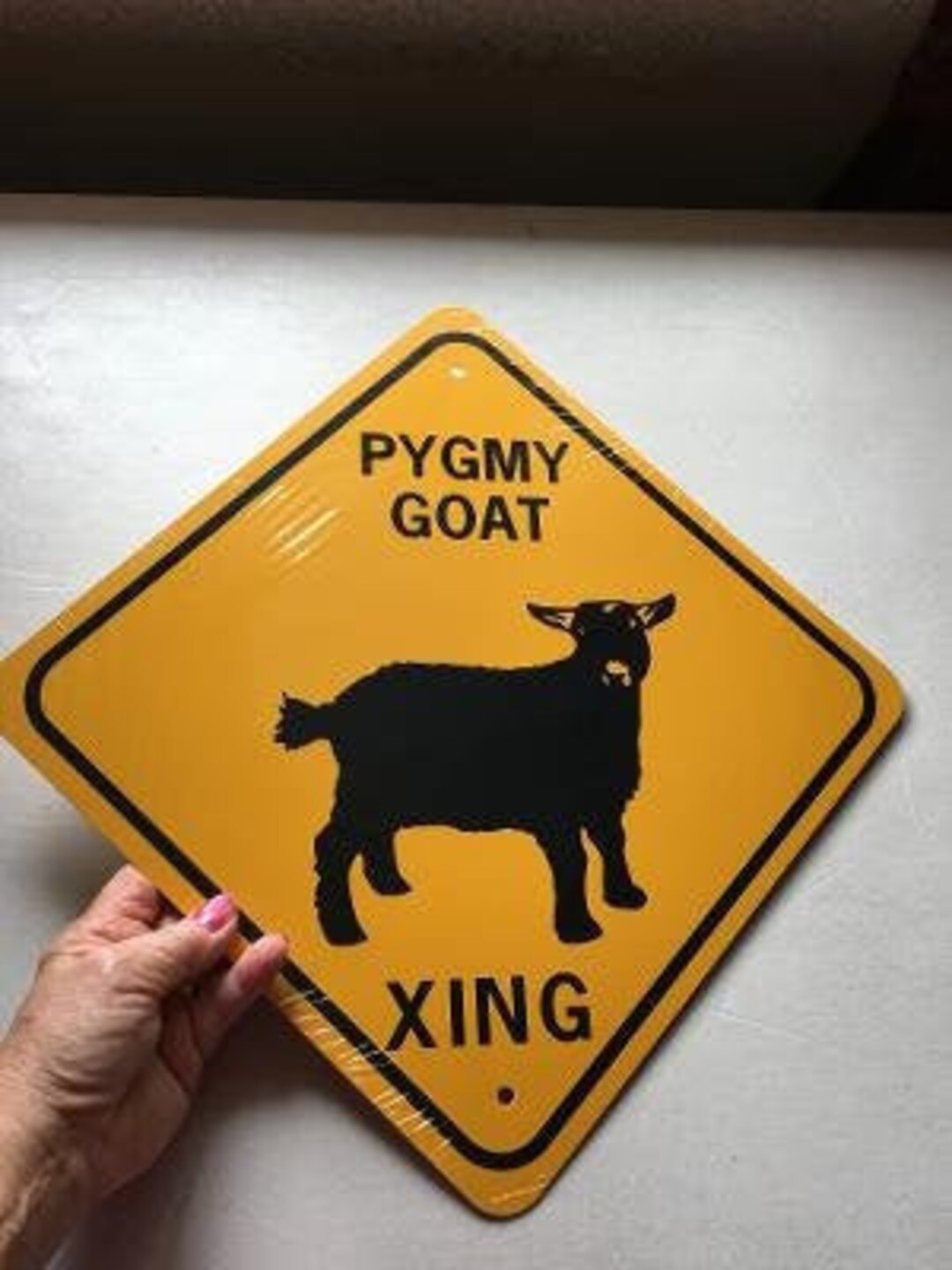 Pygmy Goat Xing Funny Aluminum Crossing Sign - Etsy