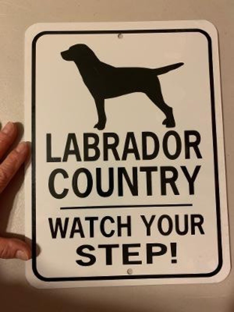 Labrador Dog Lab Funny Aluminum Yard Sign Designs - Etsy