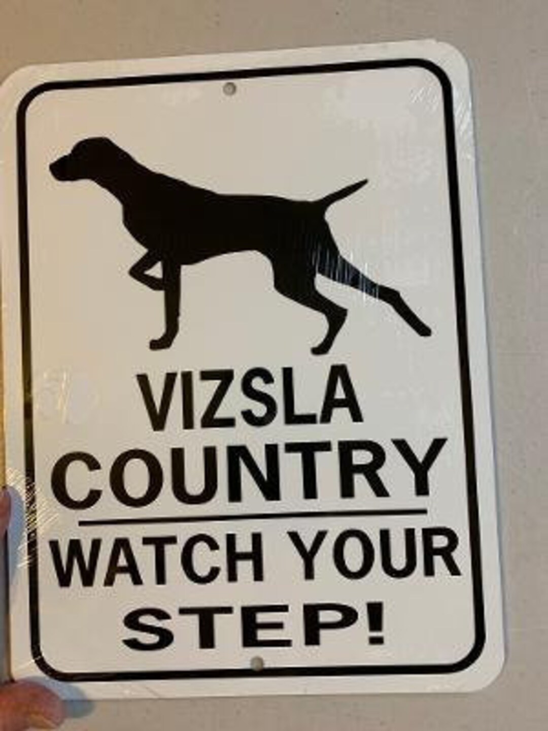 Vizsla Dog Funny Aluminum Yard Sign Designs - Etsy