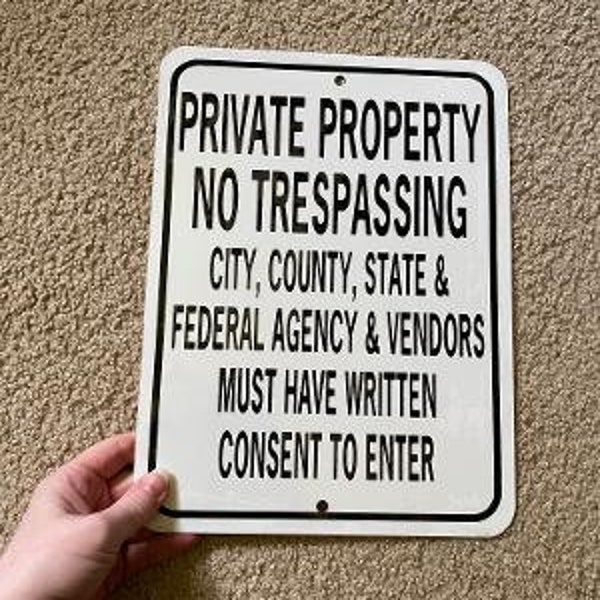 Driveway Enter Signs - Etsy