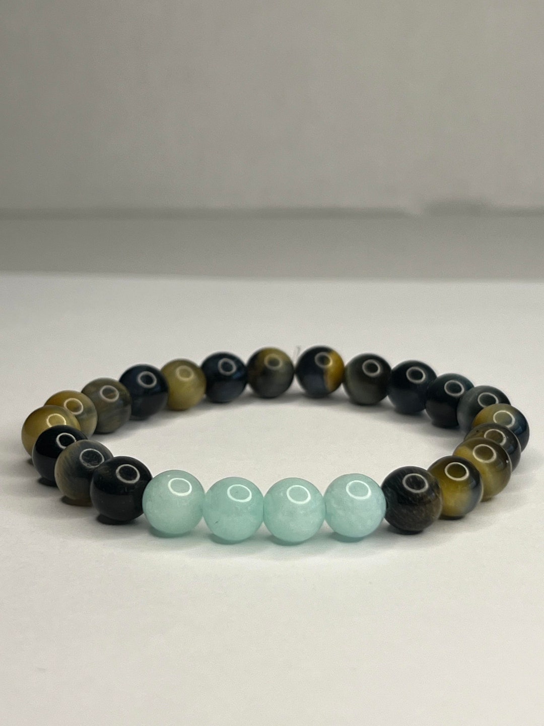 Tiger Eye With Turquoise Quartz - Etsy