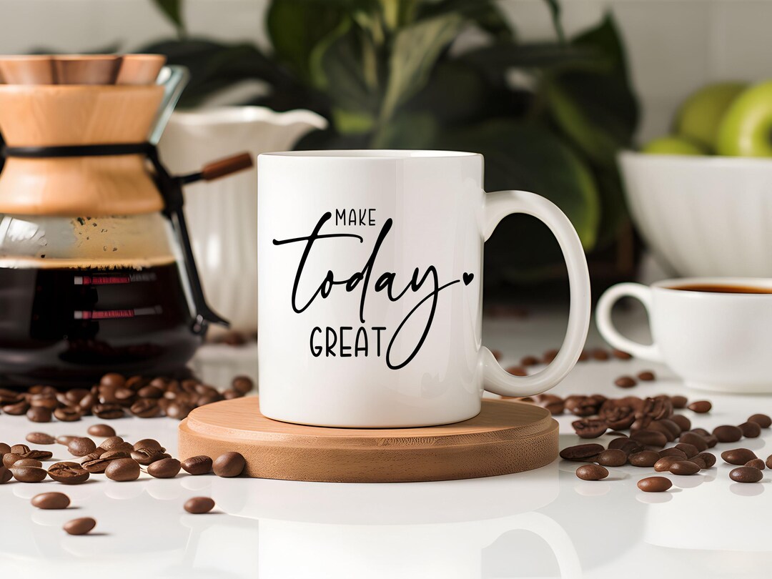 Inspirational Coffee Mug: Daily Reminders, Positive Affirmations - Etsy