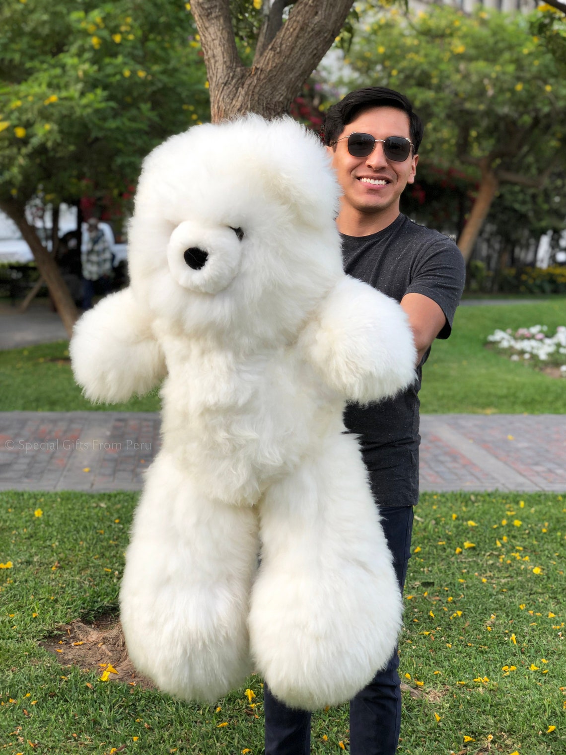 Bulk Bear Love: 5 Big Alpaca Fur Teddy Bears - A Giant Hug Bundle - Etsy