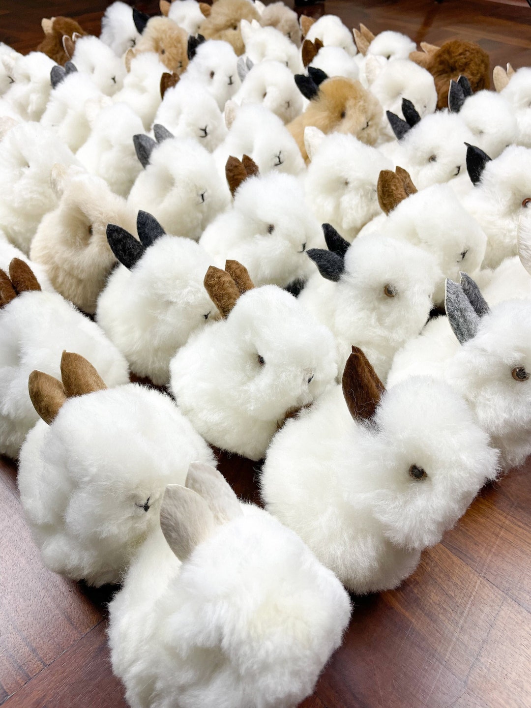 Furry Friends Galore: 50 Alpaca Fur Bunnies - Wholesale Delight - Etsy