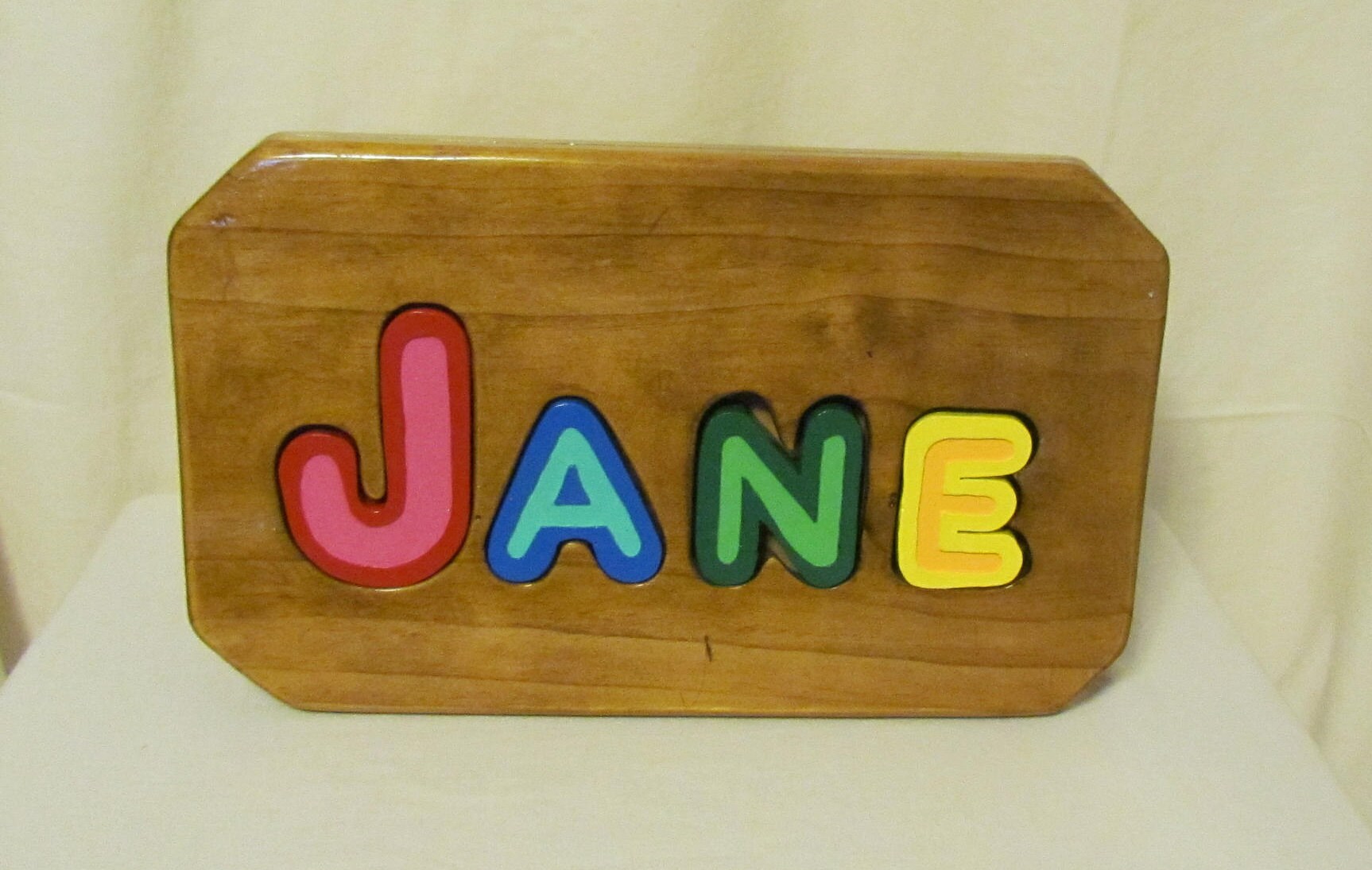 PERSONALIZED Puzzle STOOL for KIDS - Etsy