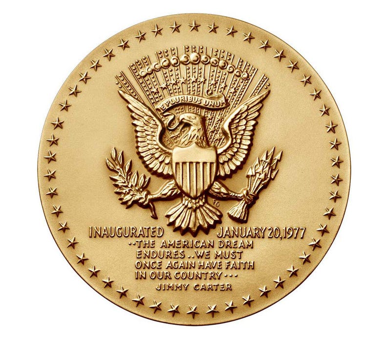 Jimmy Carter Bronze Commemorative Medal 1 5/16 Inch - Etsy