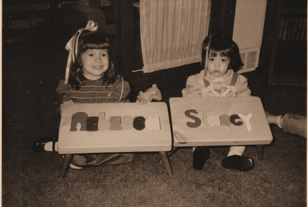 PERSONALIZED Puzzle STOOL for KIDS - Etsy