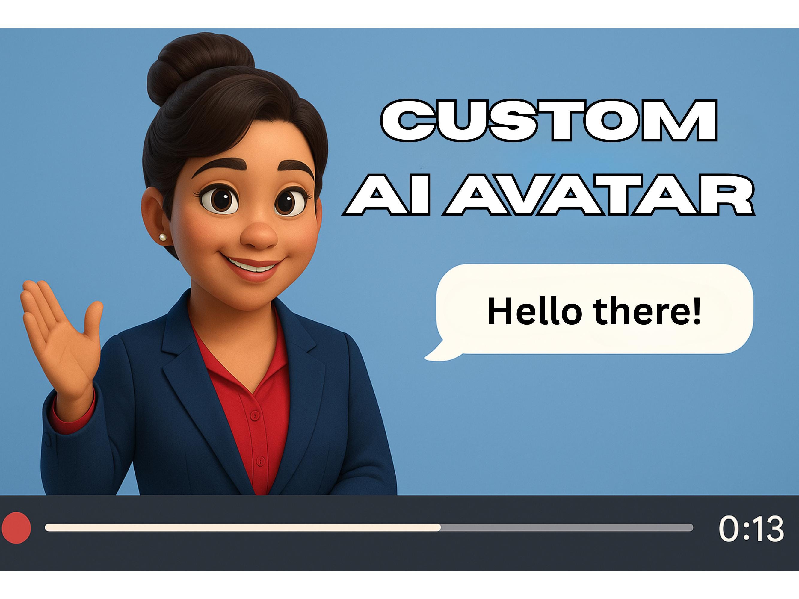 Custom AI Talking Avatar Video: Personalized 2D/3D Animation - Etsy