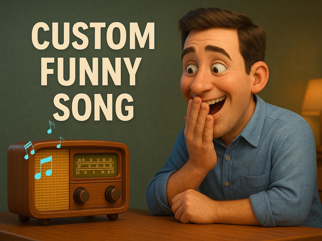 Funny Song Gift – Custom Comedy Song for Friend, Boss, or Coworker - Etsy