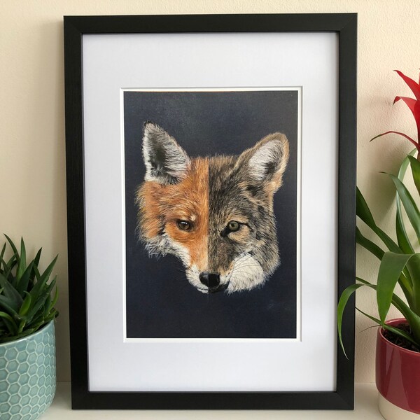 Fox and Wolf - Etsy