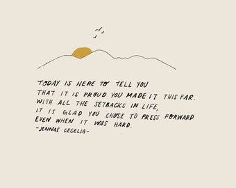 A Letter From You Future Self From the Poetry Book: (Instant Download ...