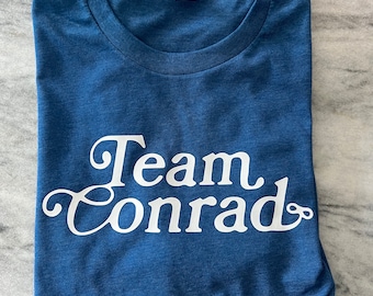 The Summer I Turned Pretty-team Conrad Tee - Etsy