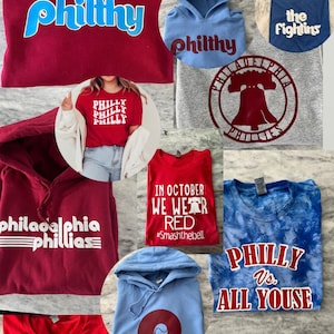 Philadelphia Baseball Doodle Shirt | Phillies Playoff Shirt - Etsy