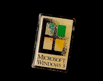 Microsoft Enamel Pin - Etsy