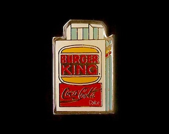 Burger King Pin - Etsy