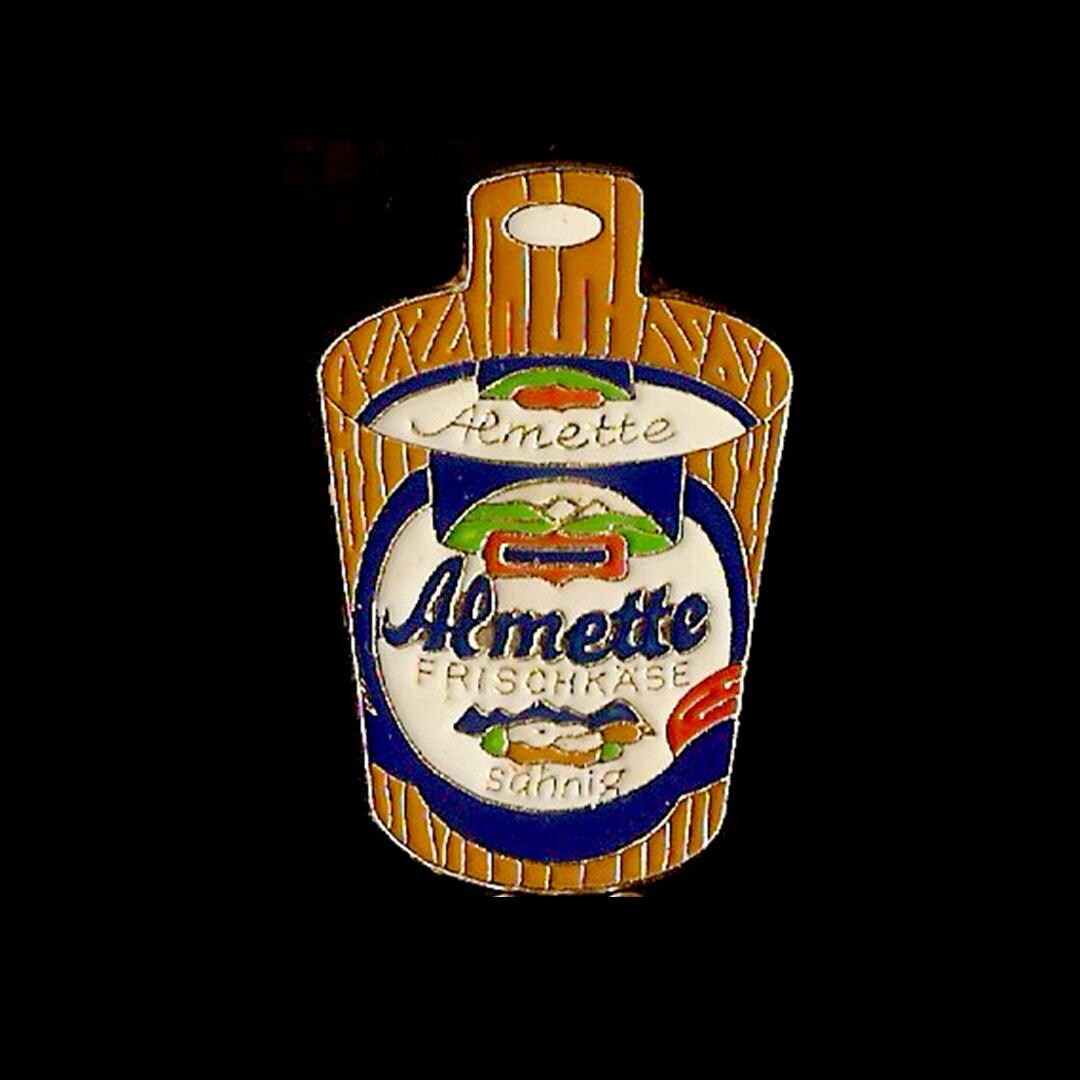 Almette Cream Cheese Spread Vintage Enamel Lapel Pin - Etsy