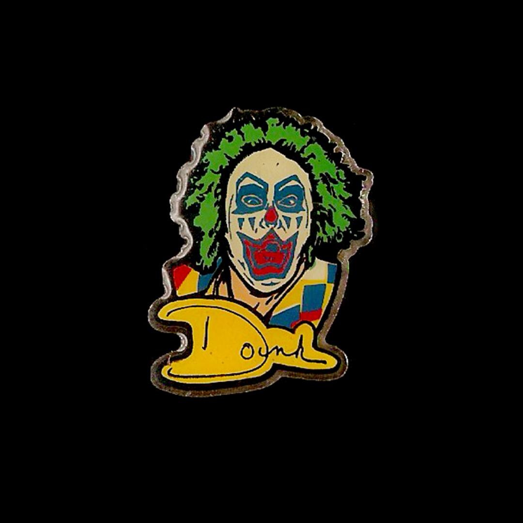 Doink The Clown Wwe Wrestler Vintage Enamel Lapel Pin Etsy