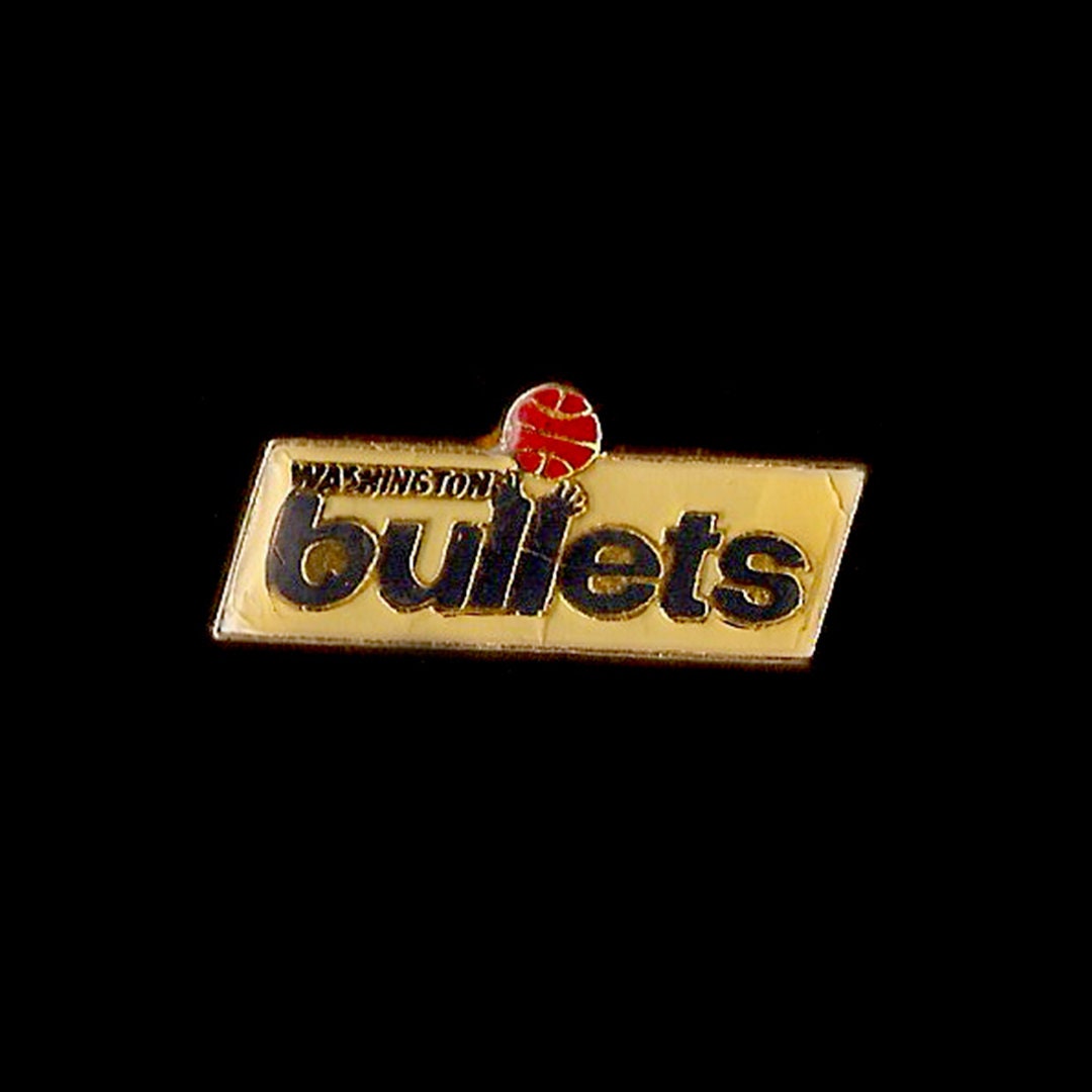 Washington Bullets, NBA Basketball – Vintage Enamel Lapel Pin - Etsy