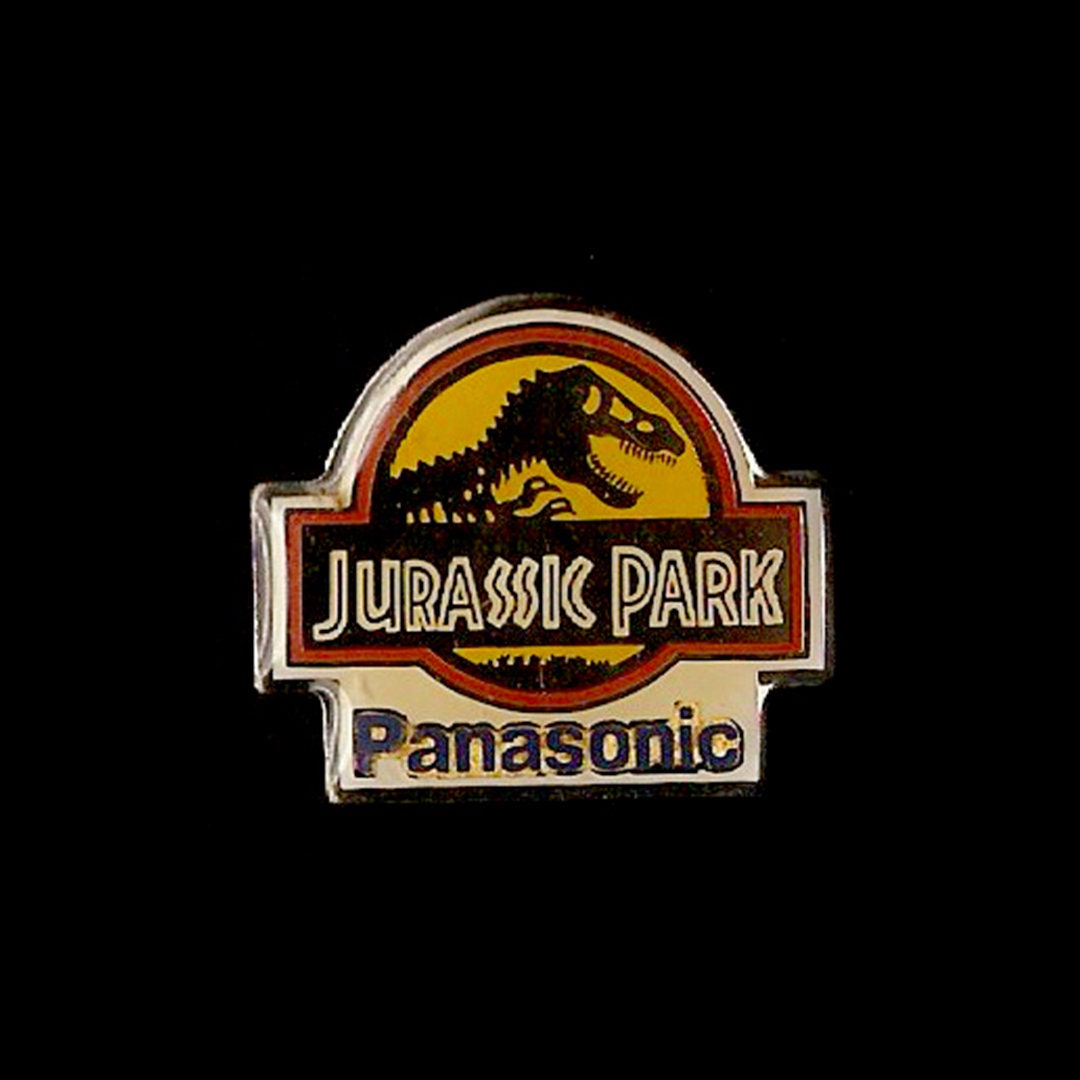 Jurassic Park Vintage Enamel Lapel Pin - Etsy