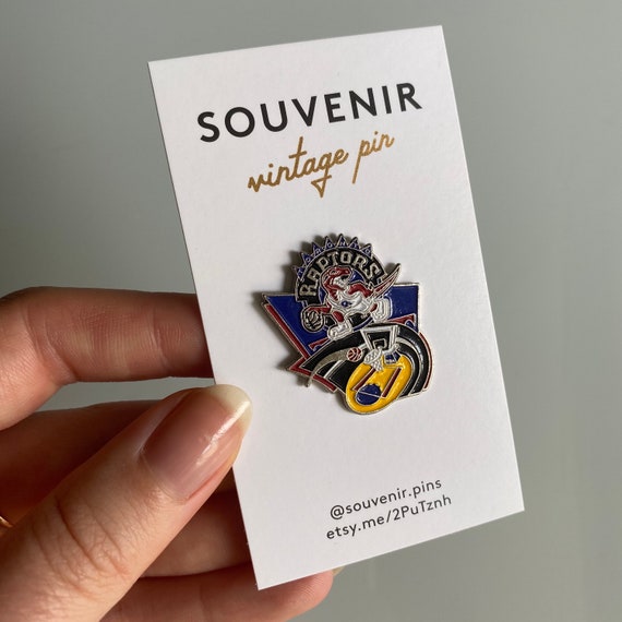 1995 Toronto Raptors Pin Vintage NBA Enamel Lapel Pin - Etsy