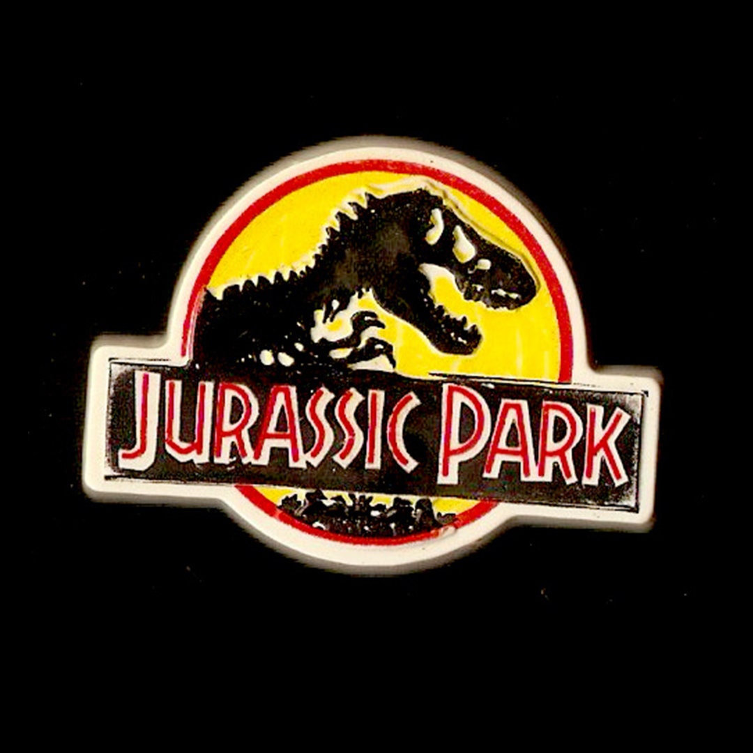 Jurassic Park Vintage Enamel Lapel Pin - Etsy