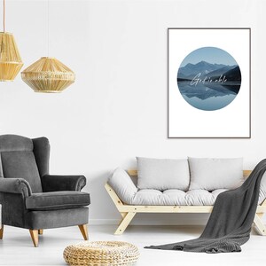 Printable Poster of God is Able Bible Verse Wall Art Scripture Home ...