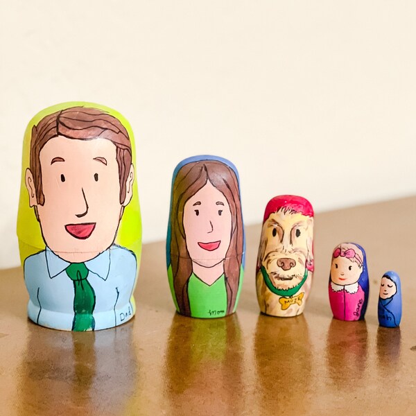 Custom Nesting Doll - Etsy