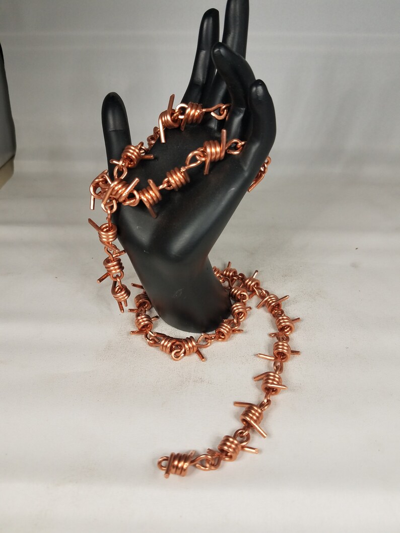 Barbed-wire Bracelet in Copper | Etsy