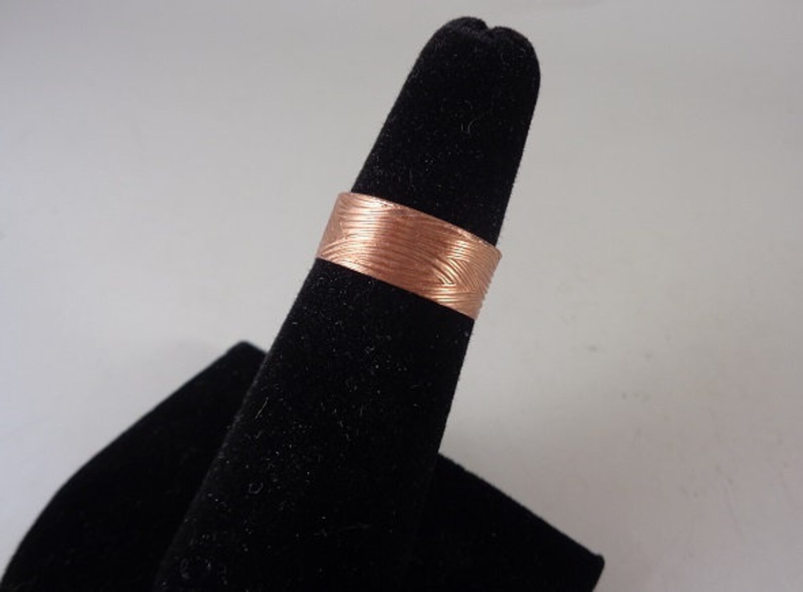 Textured Wavy Copper Sheet Ring 3 Widths Available - Etsy