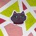 Cat Sticker / Cat Die Cut Computer or Laptop Stickers / Cat Sticker for ...