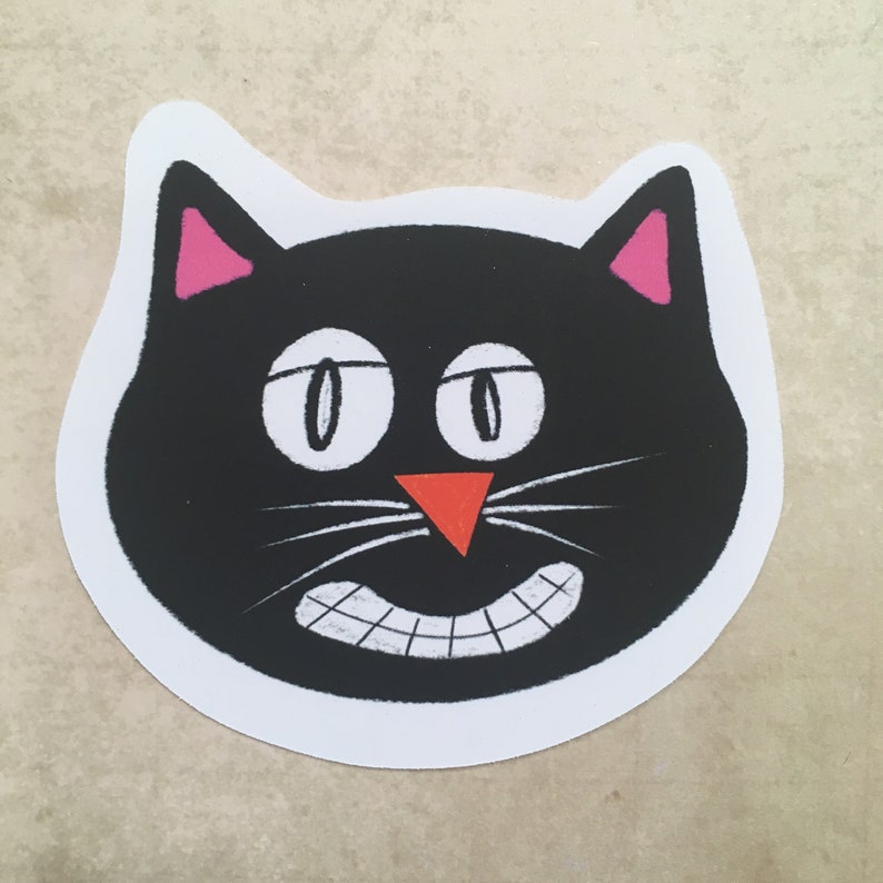 Halloween Sticker Set of 7 Die Cut Sticker Halloween - Etsy