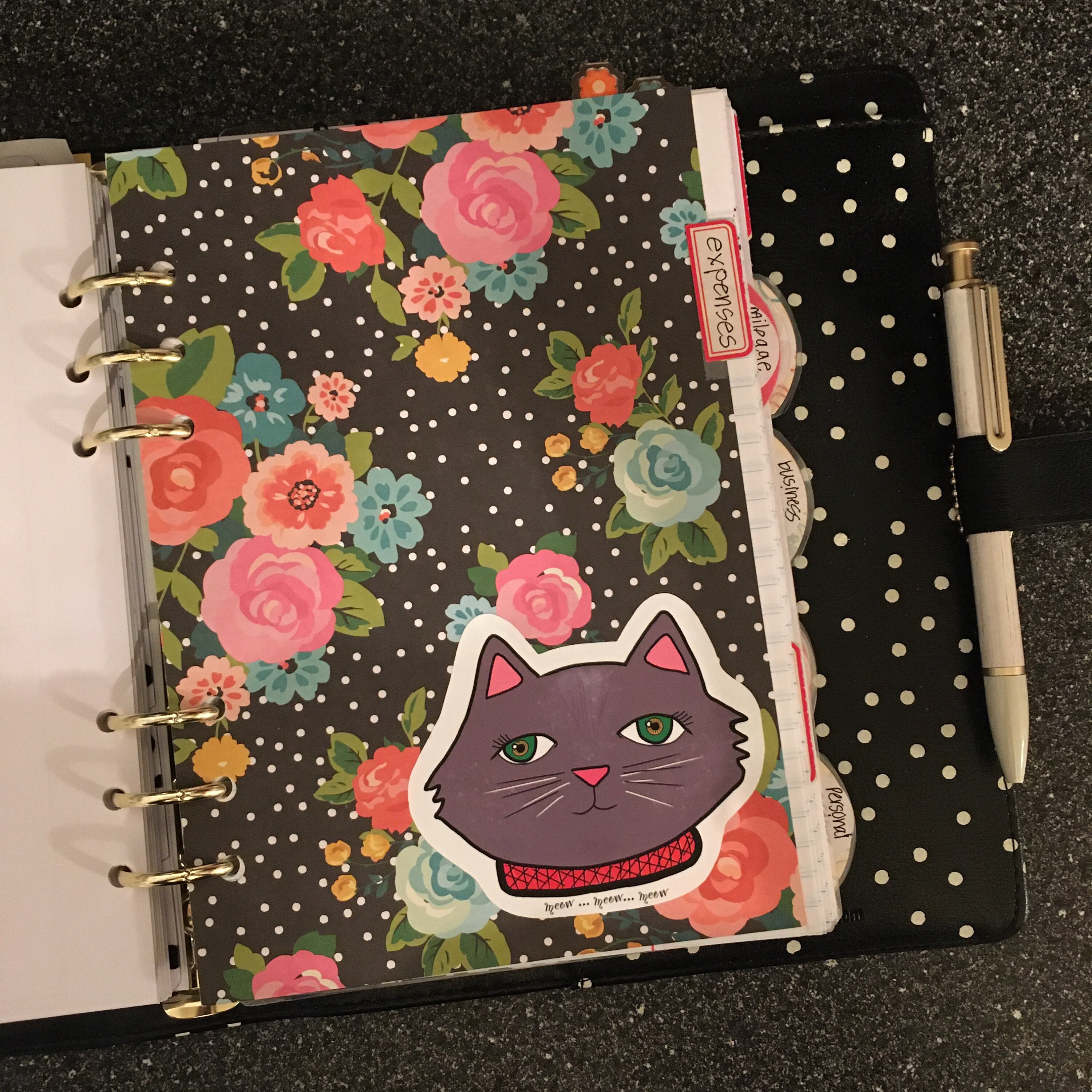 Cat Sticker / Cat Die Cut Computer or Laptop Stickers / Cat Sticker for ...