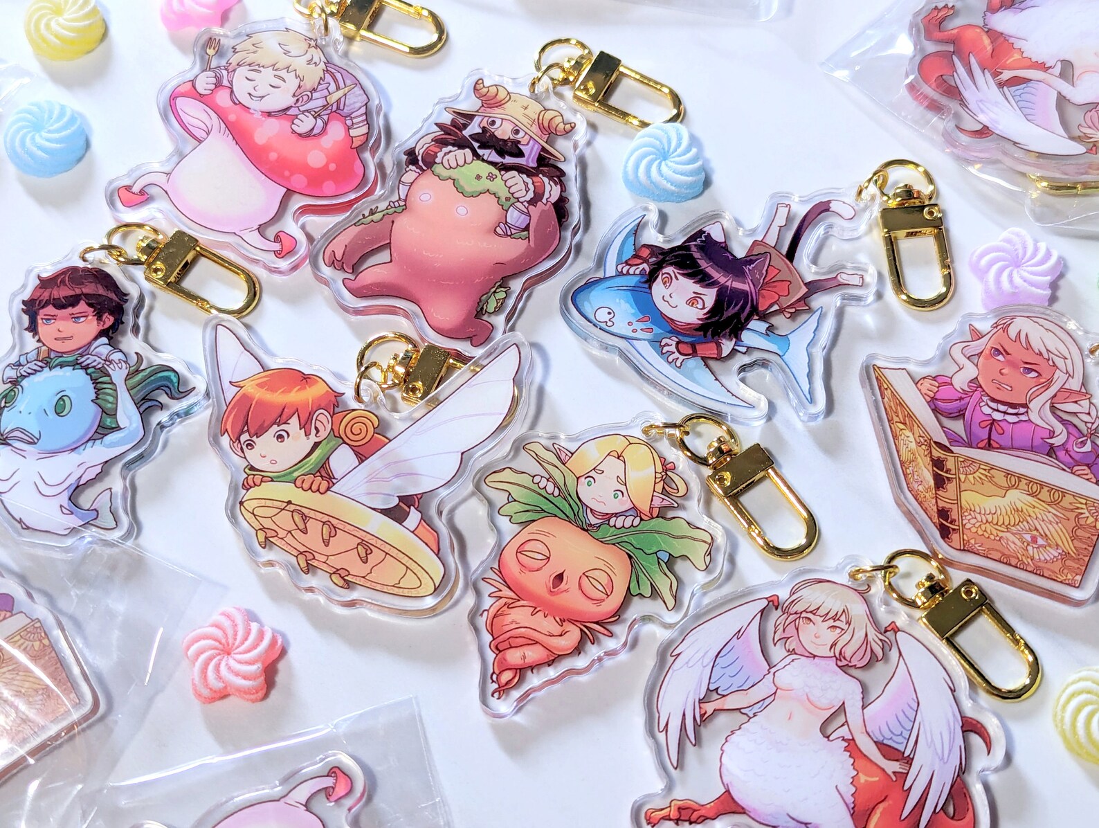 Dunmeshi Monster Charms - Etsy