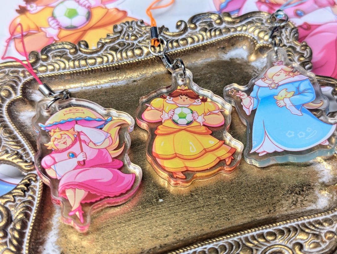 Buff Princess Stickers and Charms! - Etsy