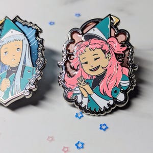 WHA Stained Glass Portrait Pins - Etsy