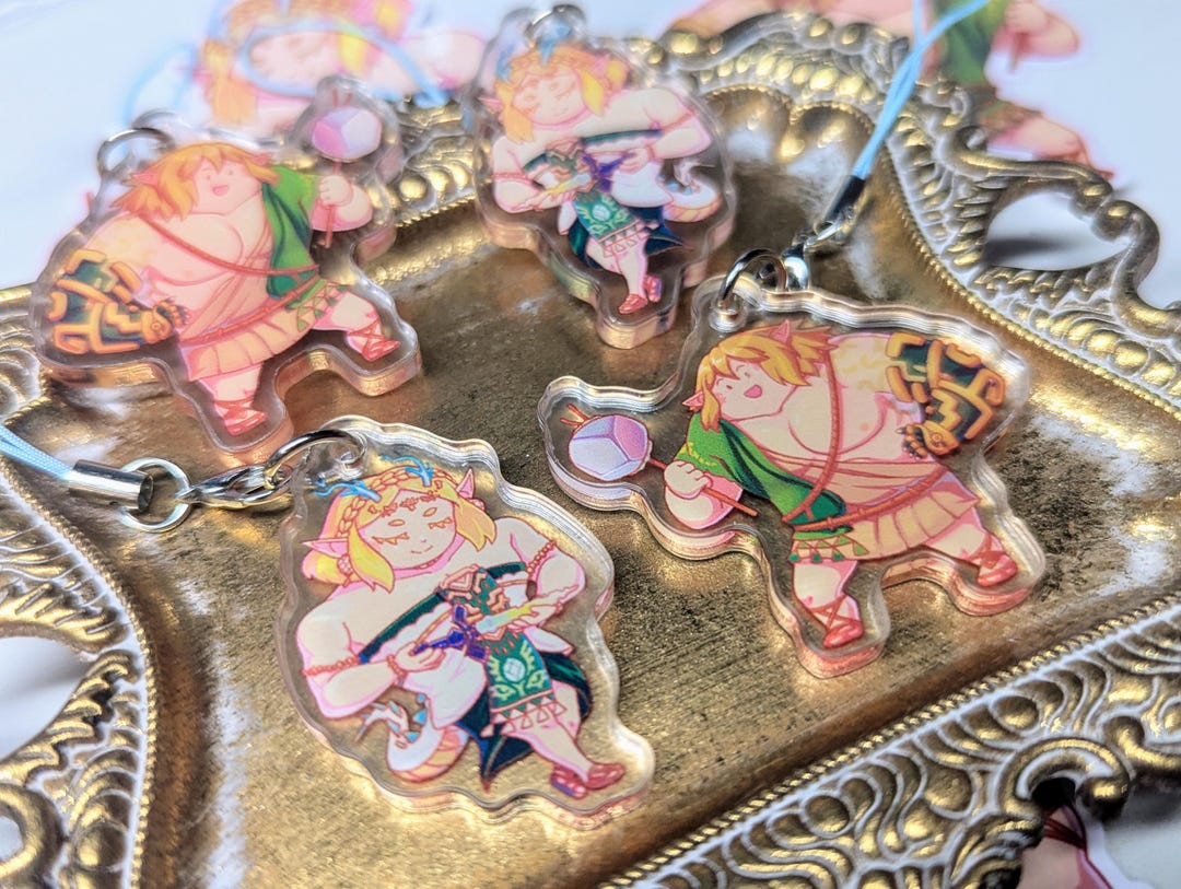 Buff Link and Zelda Charms and Stickers! - Etsy