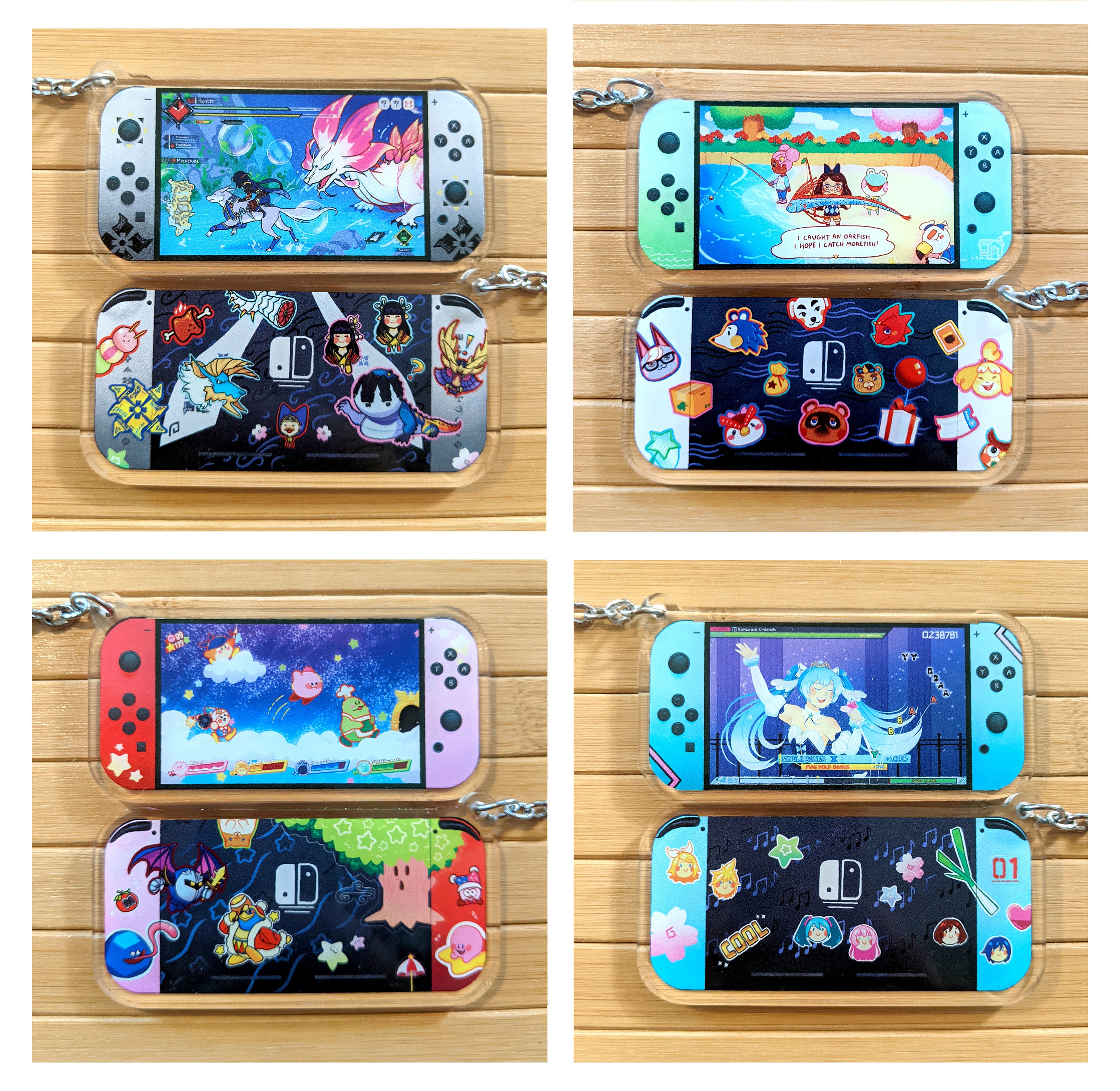 Switch Game Charms pokemon Animal Crossing Zelda Smash - Etsy