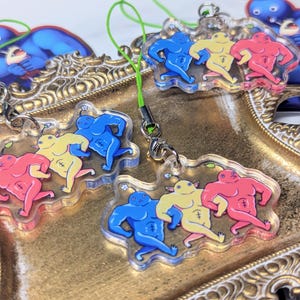 Buff Pikmin Charm and Sticker! - Etsy