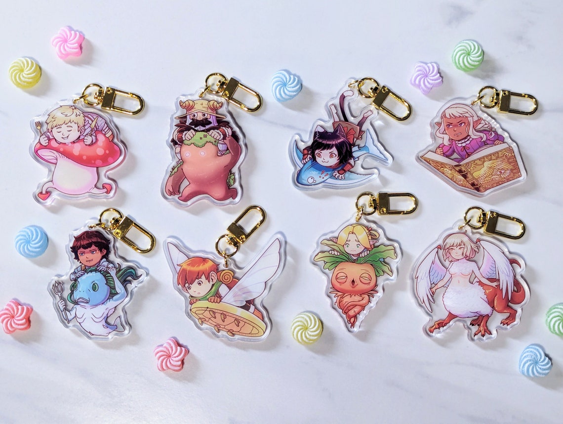 Dunmeshi Monster Charms - Etsy