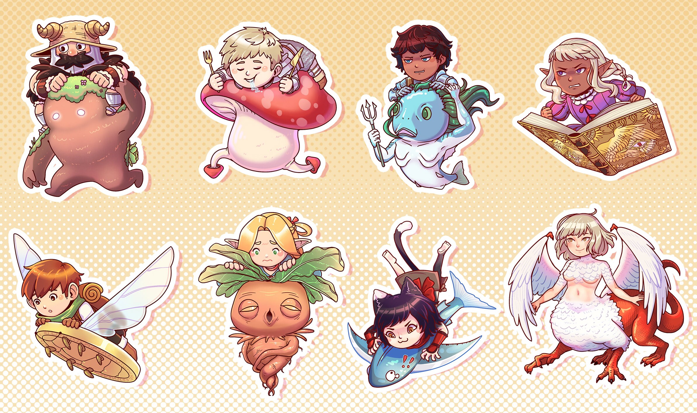 Dunmeshi Monster Charms - Etsy