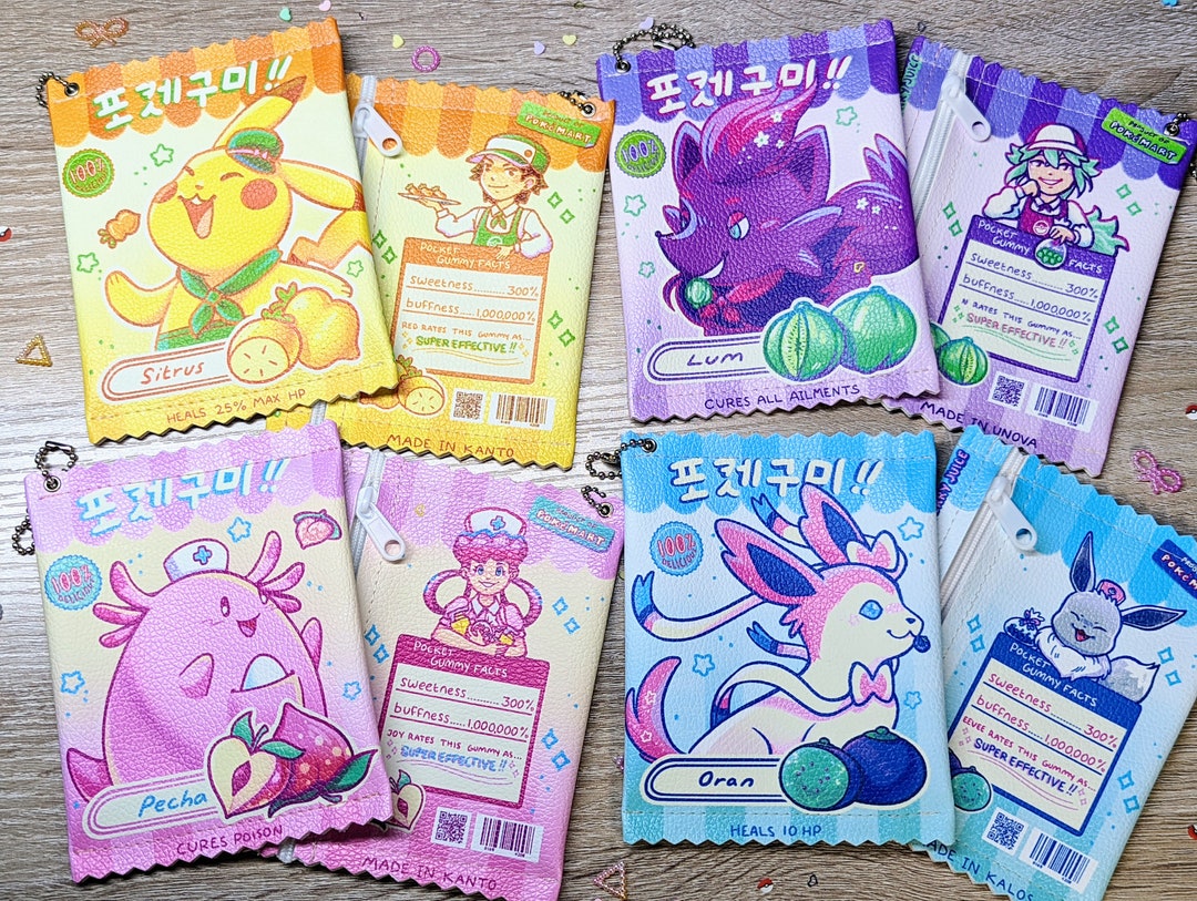Pokemon Berry Coin Pouch [will Not Restock!!] - Etsy