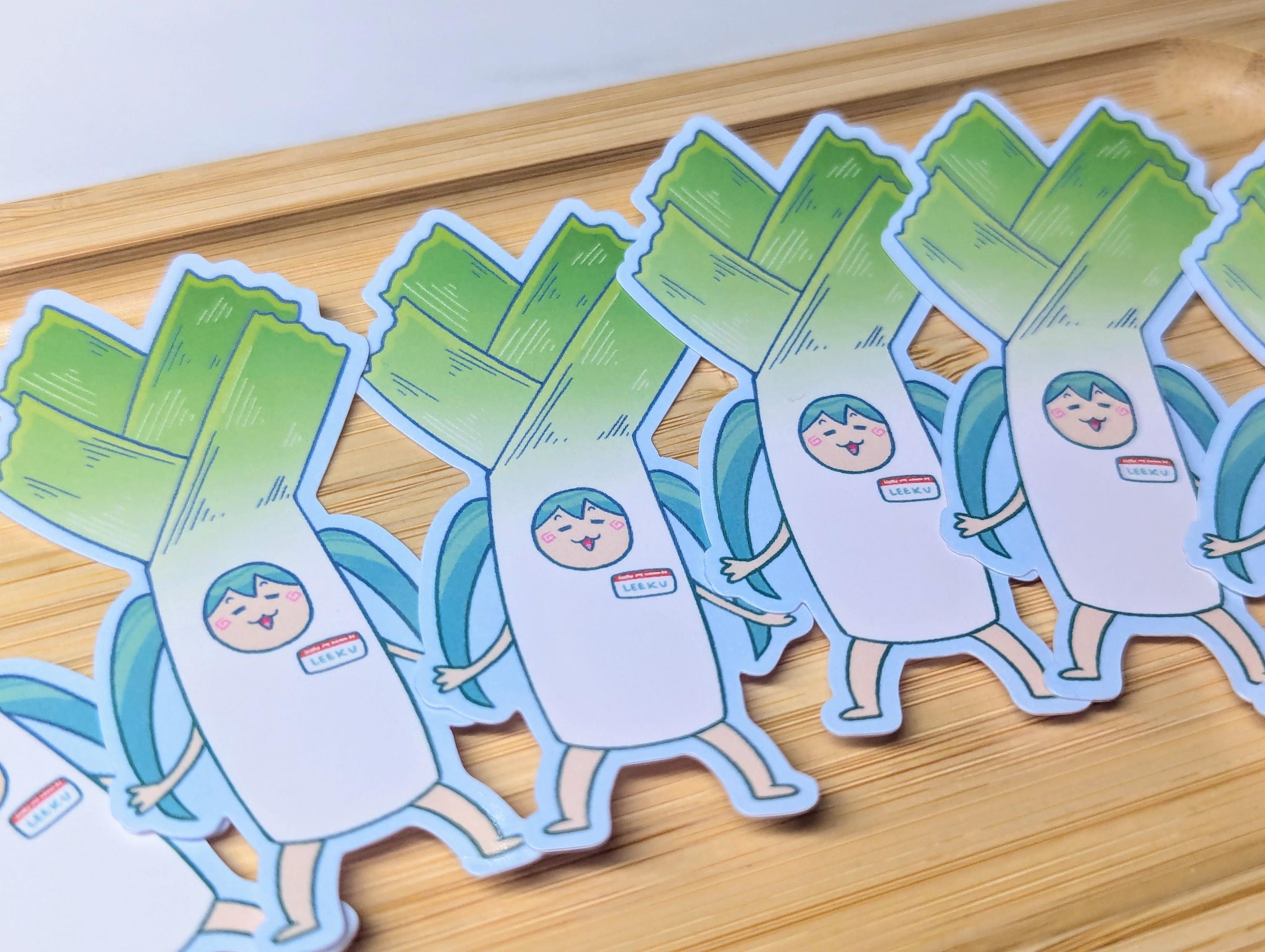Miku Mart Leeku Sticker - Etsy