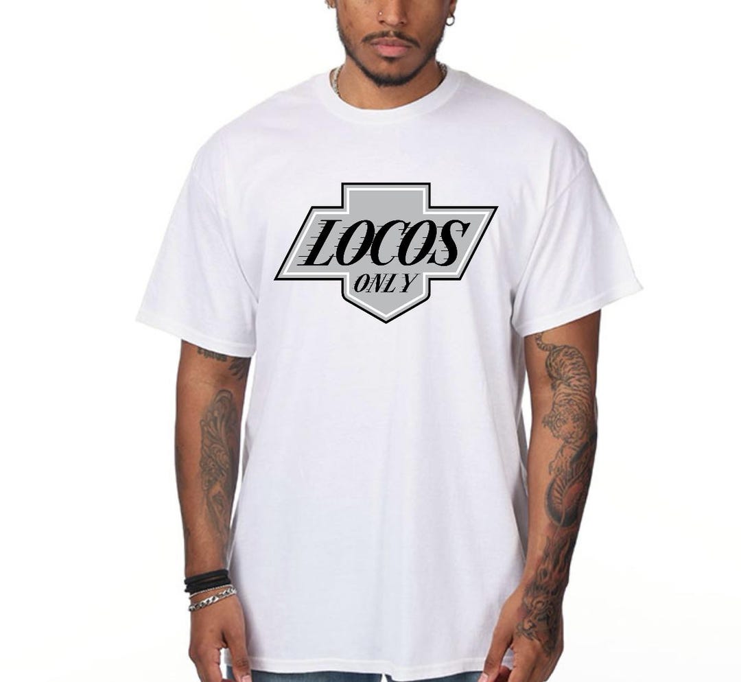 Los Angeles Kings OG Logo Locos Only White Tee - Etsy