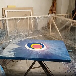 Spin Art Machine, Canvas Spinner, Spin Art Painting,painting Machine ...