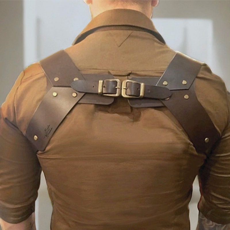 Leather Harness Men - Etsy