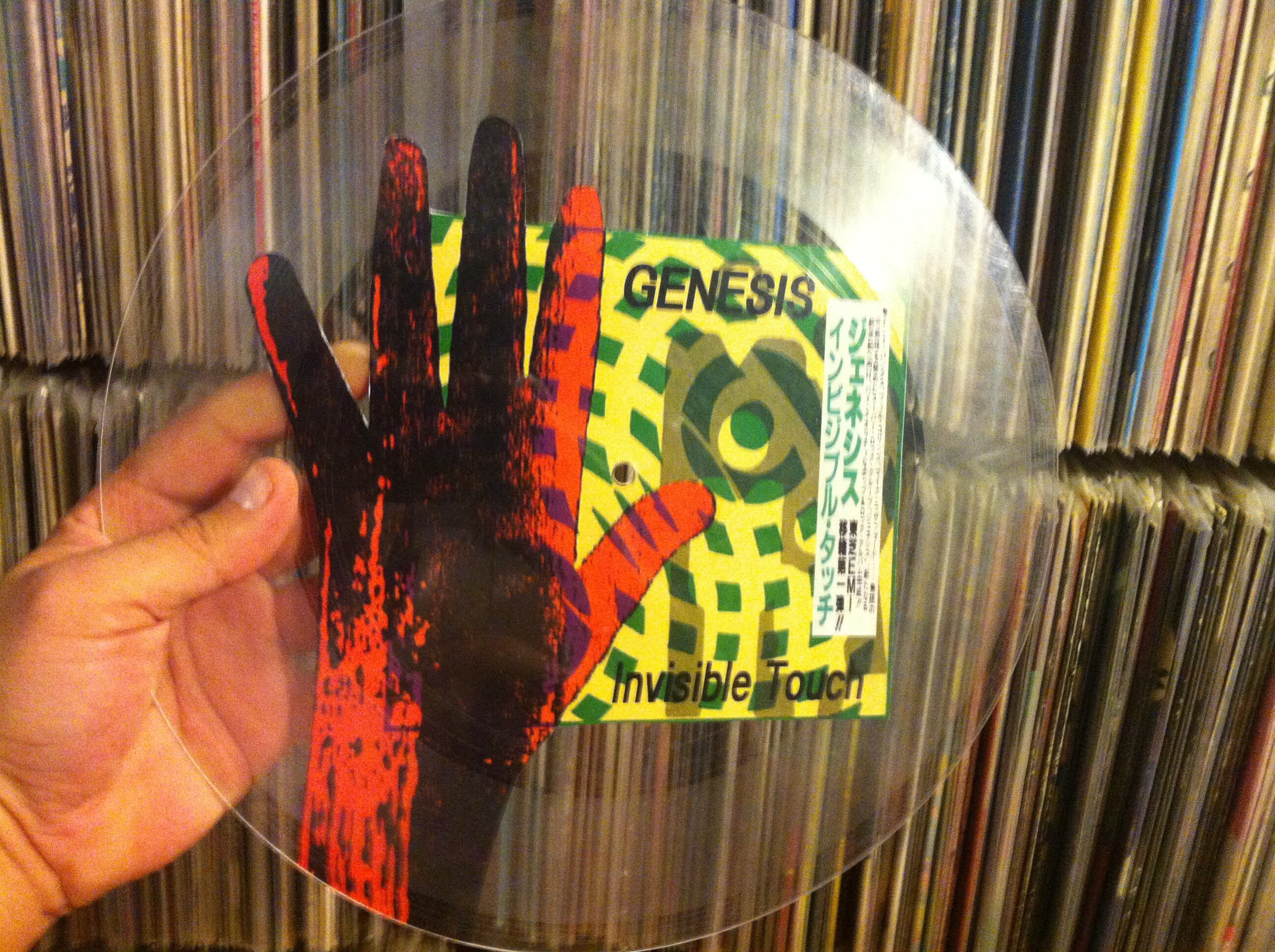 Genesis Invisible Touch Mega Rare 12 Single Picture | Etsy