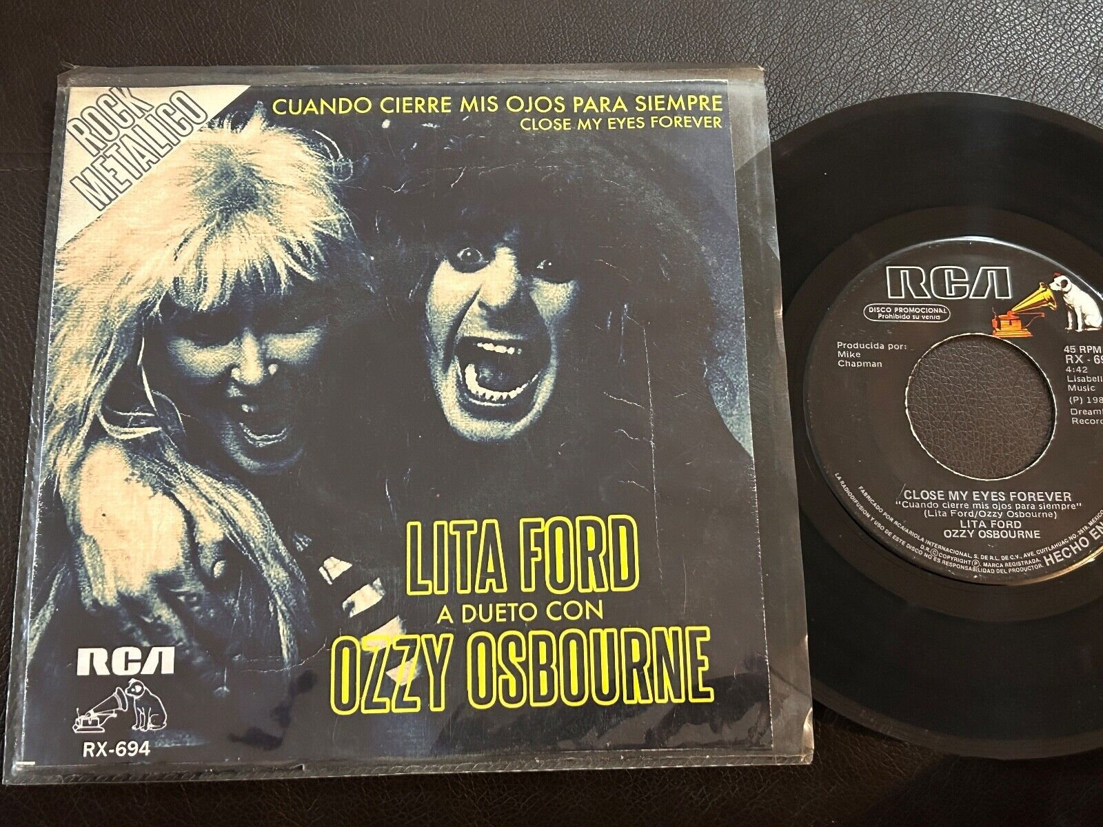 Lita Ford, Ozzy Osbourne Close My Eyes Forever Cuando Cierre Mis Ojos ...