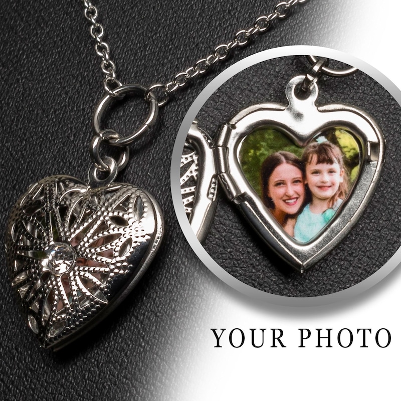Heart Locket Necklace - Etsy