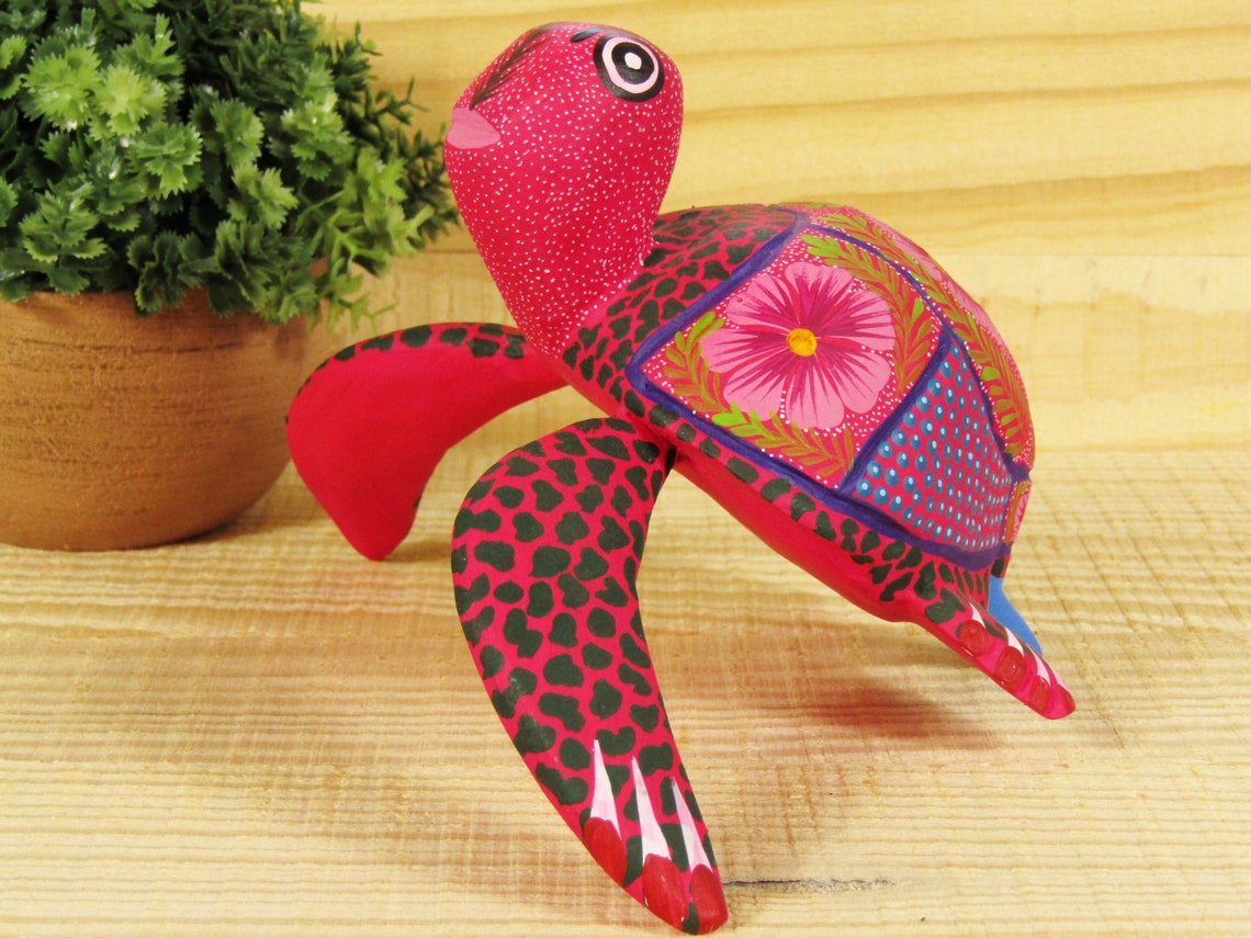 Alebrije Alebrije Turtle Mexican Craft Mexican Folk Art - Etsy Canada