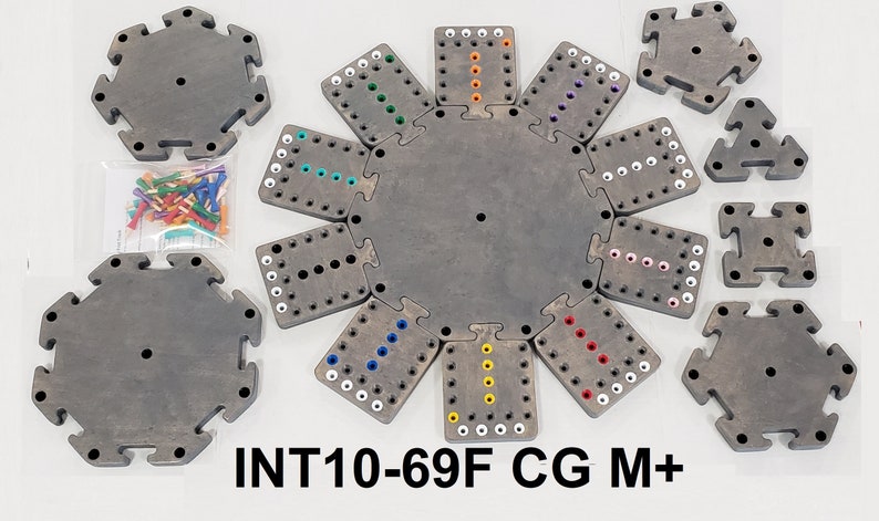 Deluxe 10 PLAYER Fast Track Board Game W/ Extra Hubs - Etsy